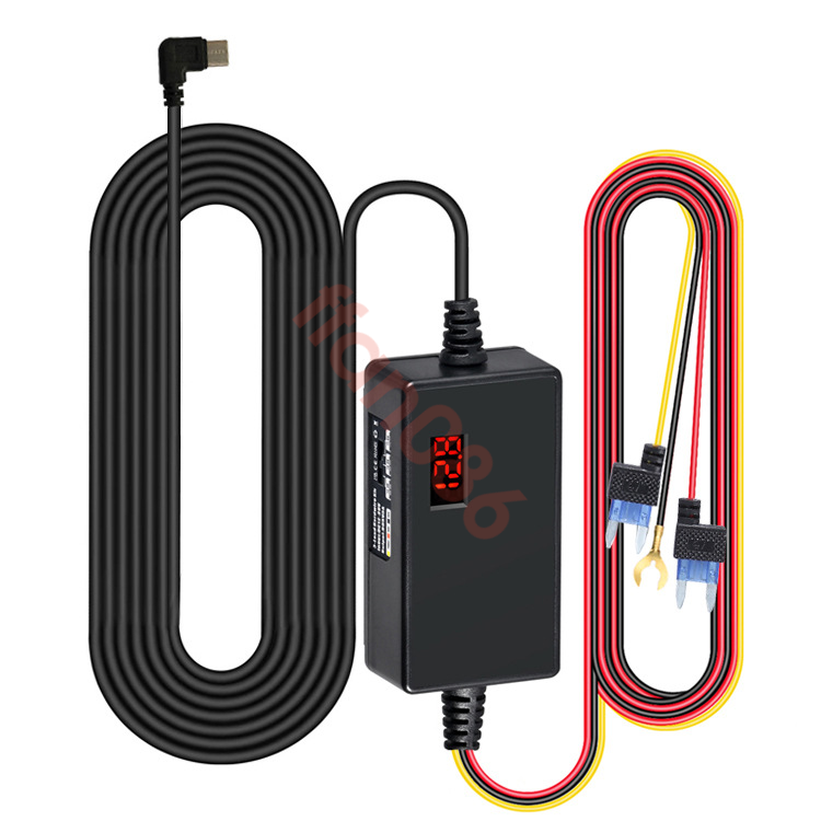 Dash Cam Hardwire Kit USB C Type-C with Voltage Display LED Screen | eBay
