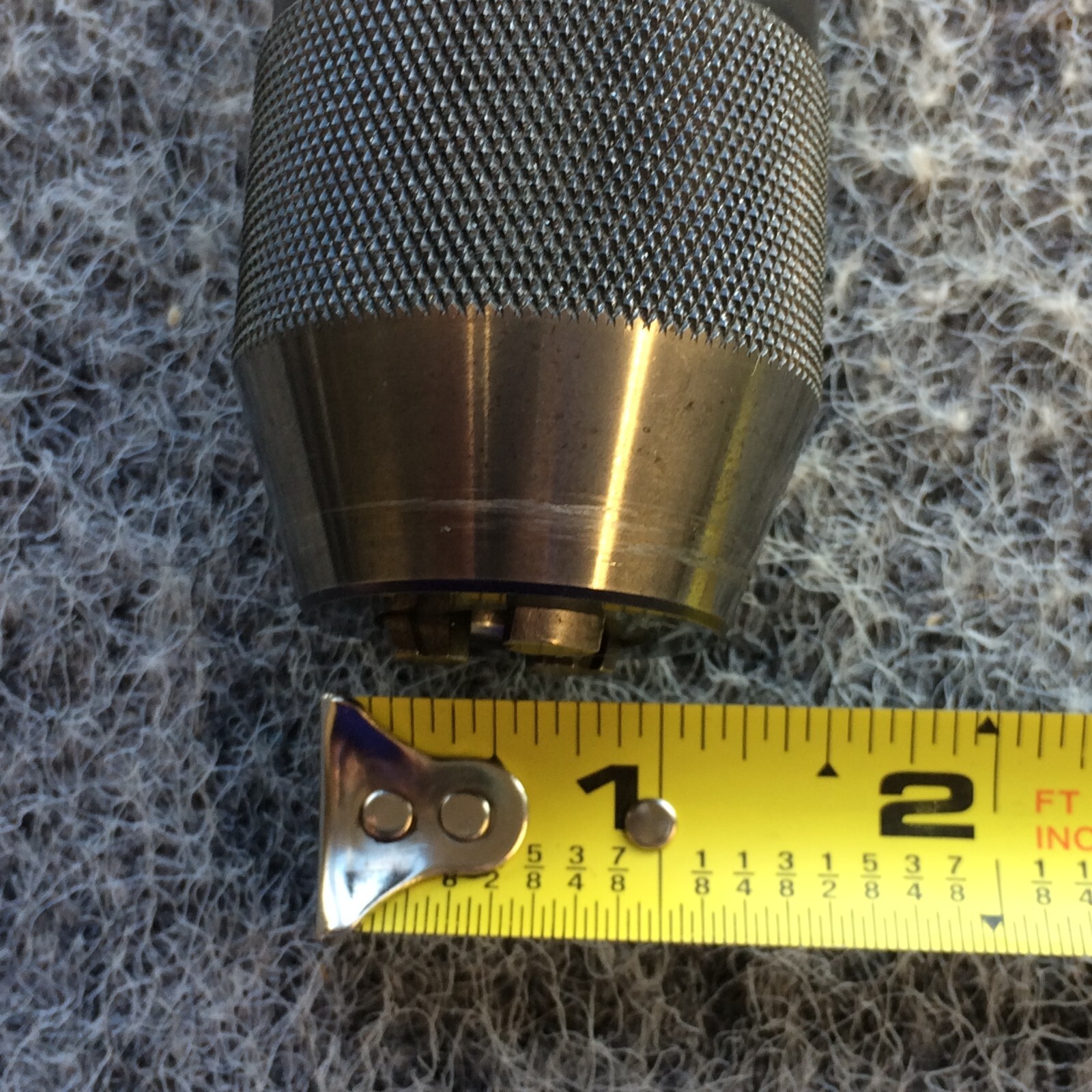 Cushman 0-3/8" Keyless CNC Drill Chuck, C10K-3JT CNC DRILL BIT Lathe ...