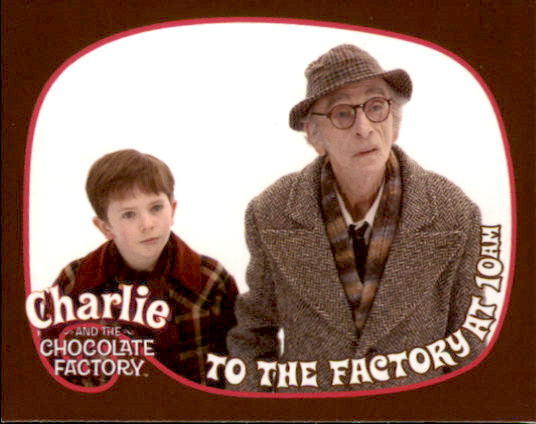 Charlie and the Chocolate Factory Mini Trading Card YOU PICK 2005 Cardz ...