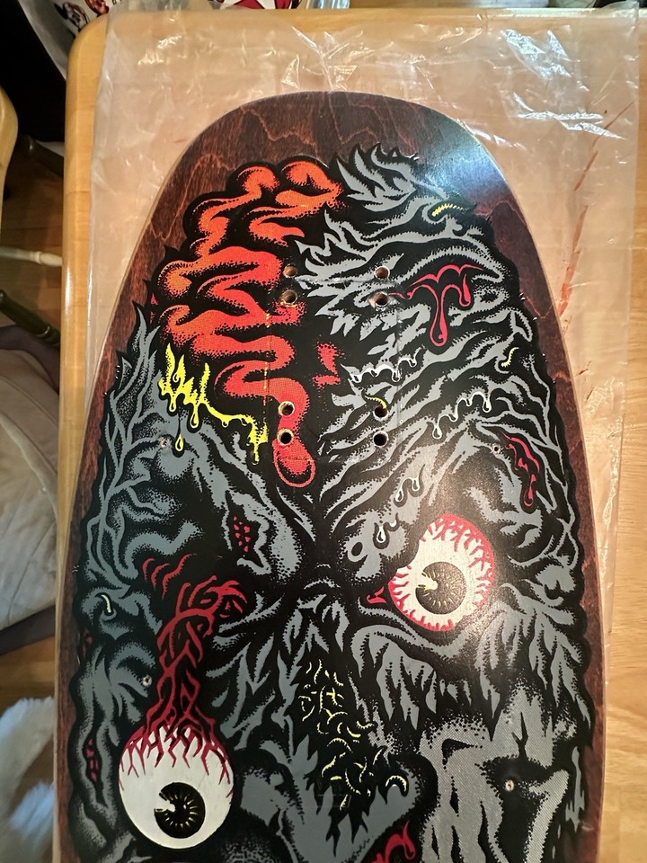 OG 1989 SANTA CRUZ ROB ROSKOPP FACE 2 SKATEBOARD DECK - FACE II VINTAGE ...