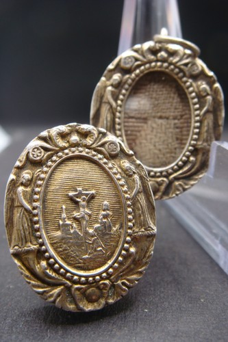 Rare Antique Reliquary Locket Ex Indumentis Relic Beautiful Ornate ...