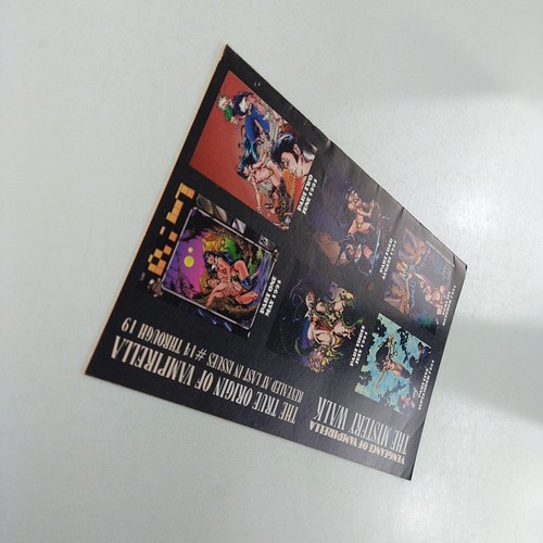 Mystery Walk: Vengeance Of Vampirella #1 Wizard Insert (1995 Harris ...