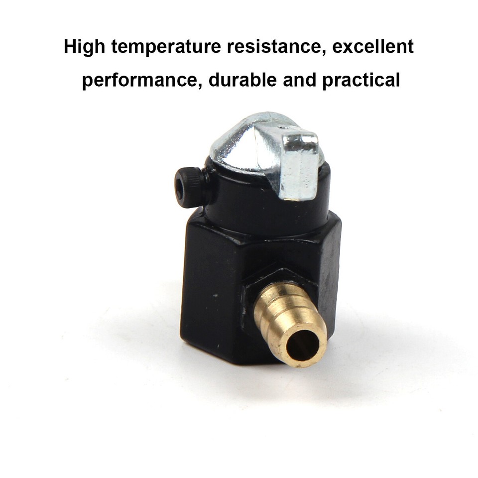 Motorcycle Inline Petrol On-Off Fuel Tap Gas Petrol Valve Petcock 8mm ...