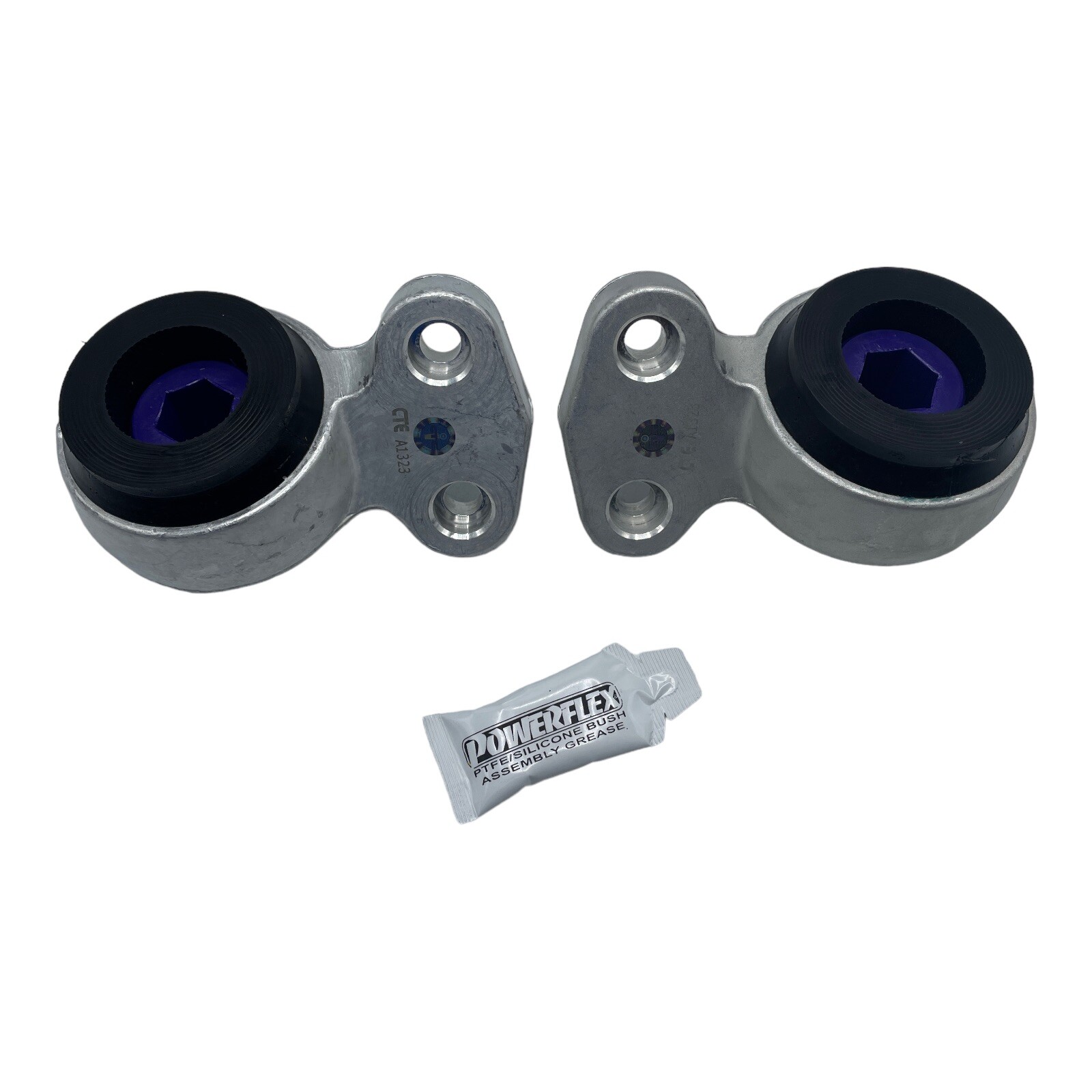 Powerflex Front Control Arm Bushing Set In Brackets BMW E46 PFF5-4601 3 ...