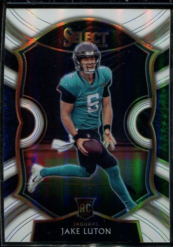 2020 Panini Select Silver Prizm Football Jake Luton #98 Jacksonville ...