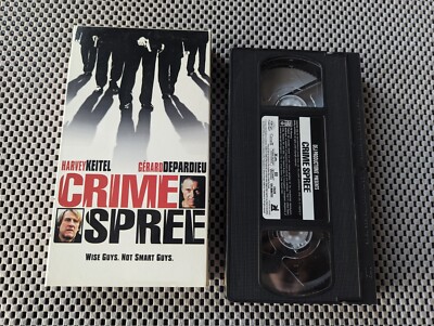 Crime Spree Harvey Keitel Gerard Depardieu (VHS Tape, 2002) | eBay
