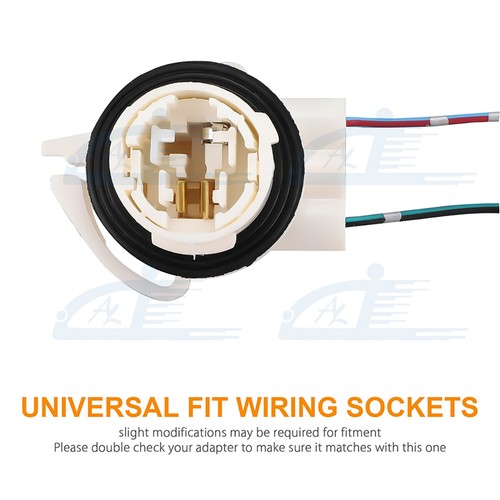 2pcs 3156 3056 3456 4156 Bulb Socket Brake Turn Signal Light Harness ...