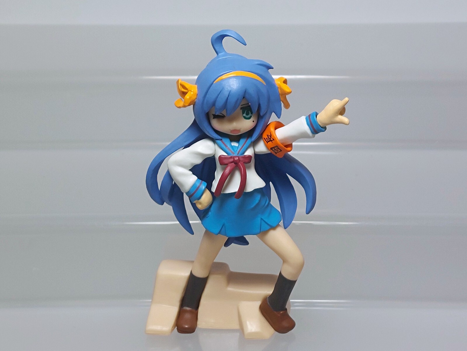 Konata Izumi (Haruhi Cosplay ver) HGIF Lucky Star Figure Bandai Japan ...