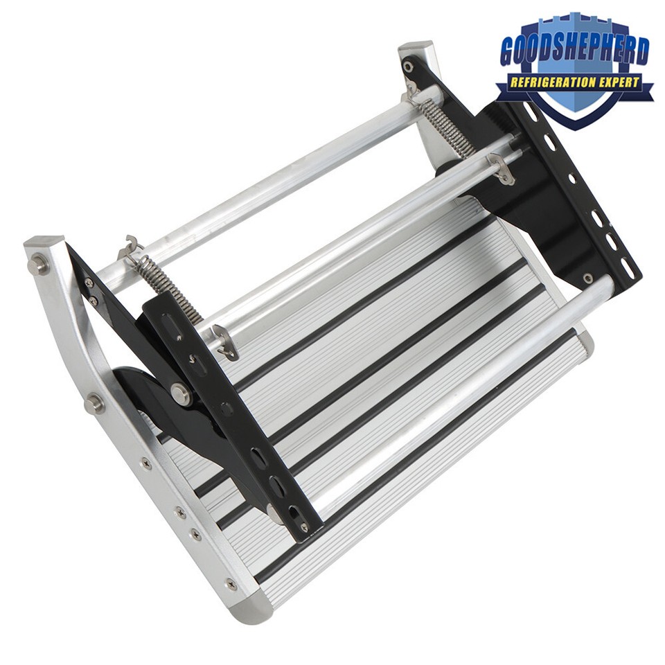 Manual Pull Out Single Aluminium 1 Step RV Camper Platform Steps Stair ...