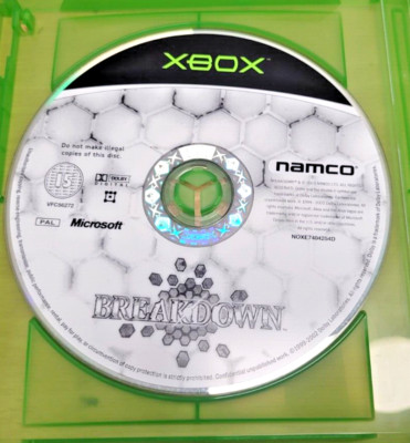 Breakdown Original Xbox Game PAL UK Disc Only | eBay