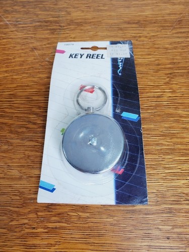 Vintage Allison 1986 Retractable Key Chain Reel w/Clip Hong Kong NOS | eBay