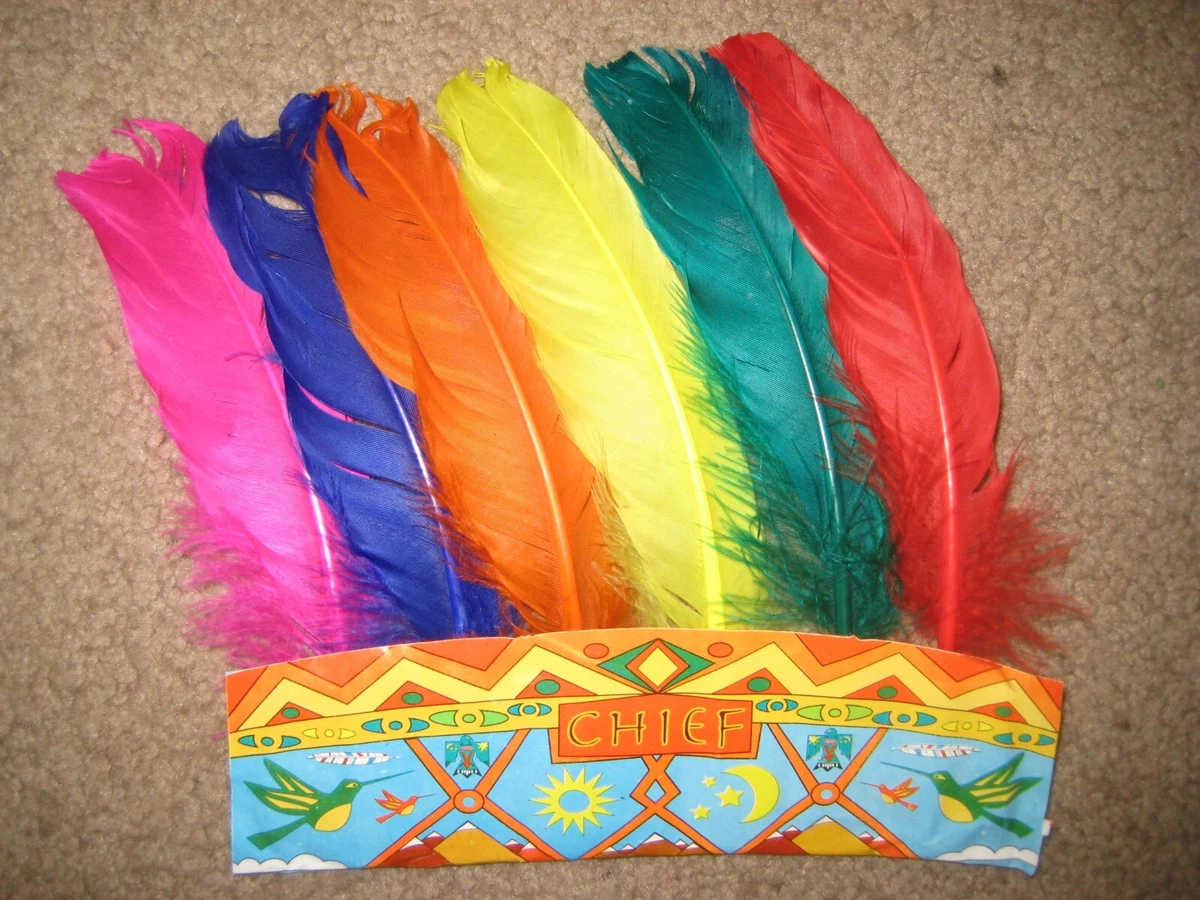 Native American Feather Headband