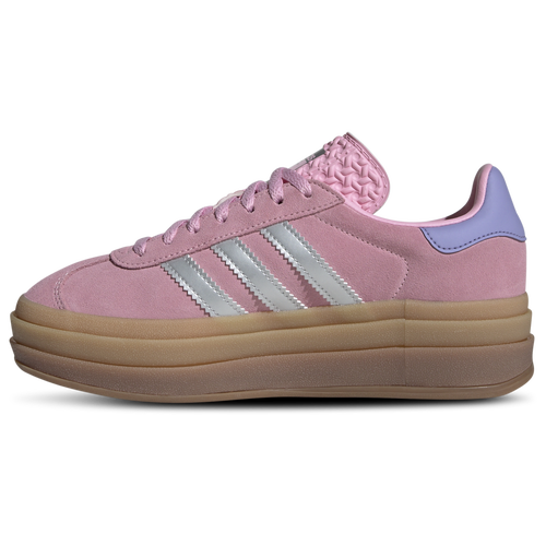 adidas Originals Gazelle JH5539 Bold Pink Silver Purple Size 4Y-7Y ...