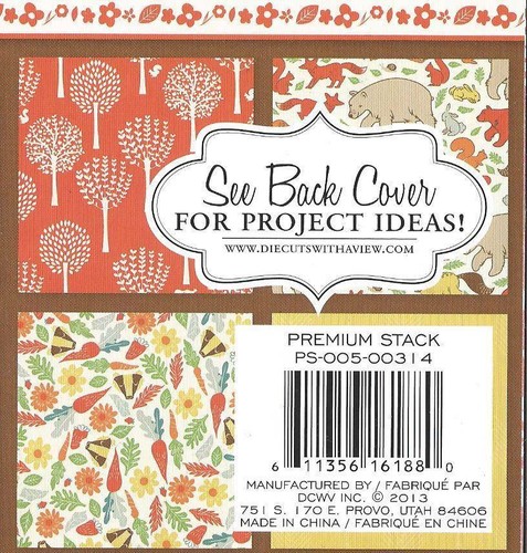 The Green Stack 12" x 12" Printed Paper DCWV 36 Textured Sheets 18 ...