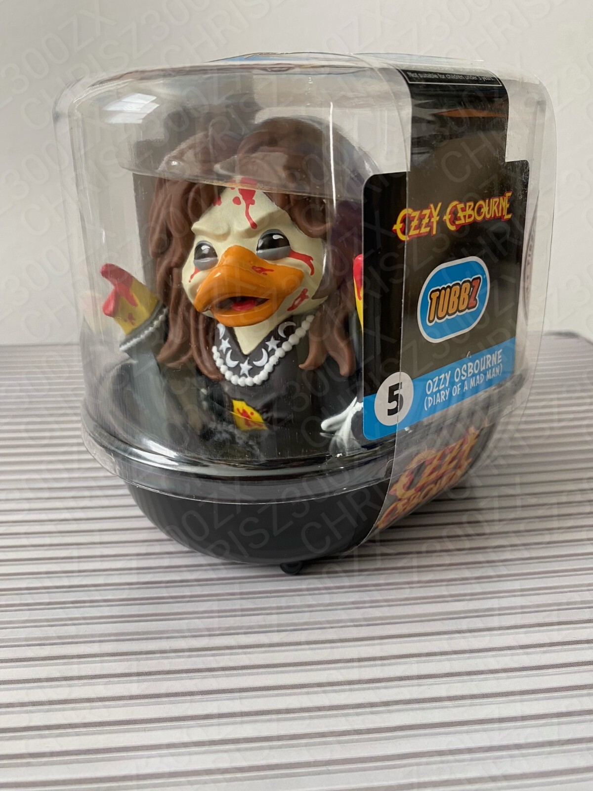 Ozzy Osbourne Diary Of A Mad Man TUBBZ Cosplay Duck Figure Statue PVC ...