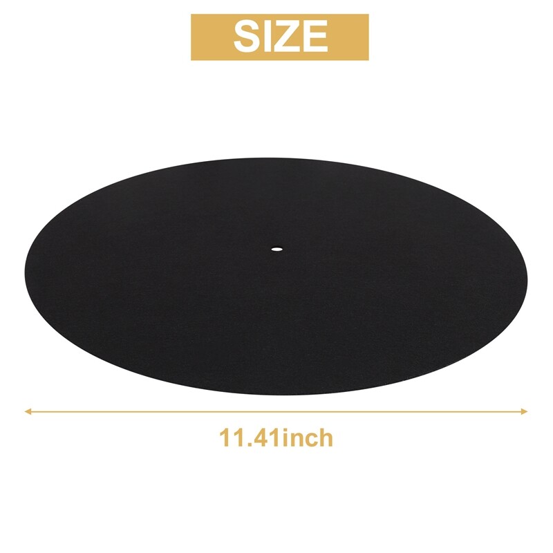 1Pcs Ultra-Thin -Static Lp Vinyl Turntable Record Player Pad For ...