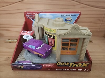 Fisher-Price Geo Trax Ramone's Body Art Disney Pixar Cars Set 2009 ...