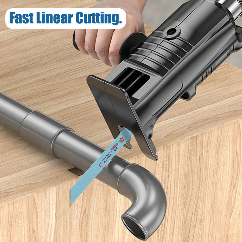 10Pcs Reciprocating Saw Blades Set Saber Jig Saw Blades for Wood Metal ...