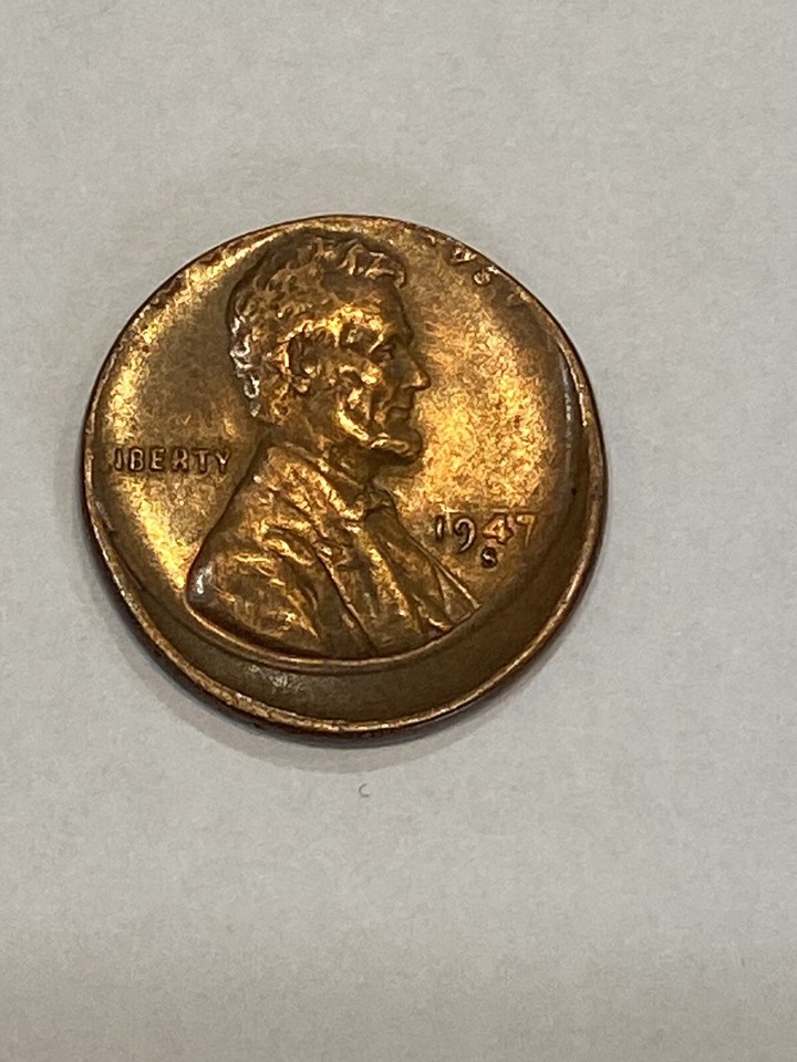 Extremely Rare 1947 S Miss Strike Wheat Penny | eBay