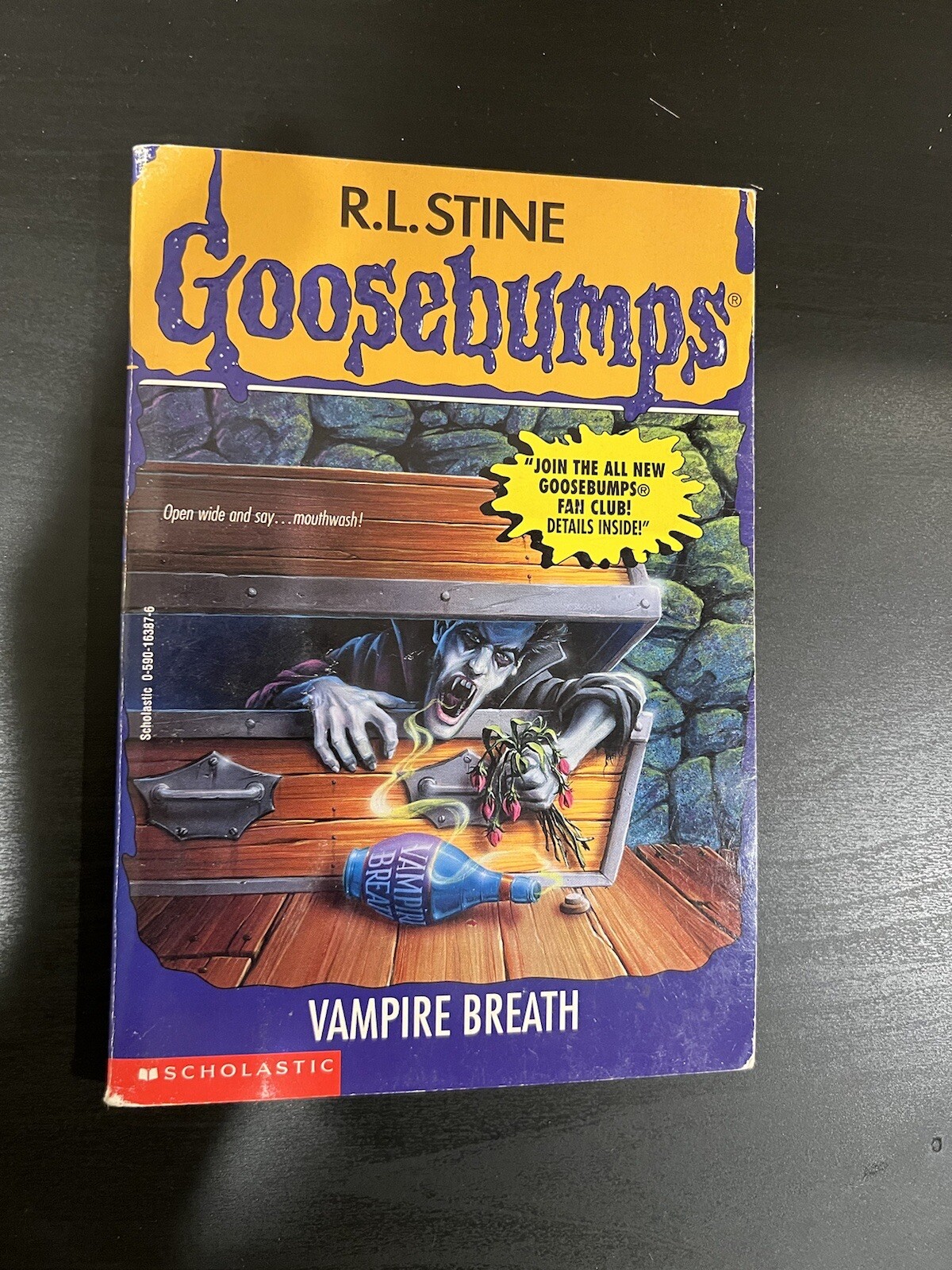 Goosebumps #49 Vampire Breath - 1st Print Good With 1 Sticker Used Book ...