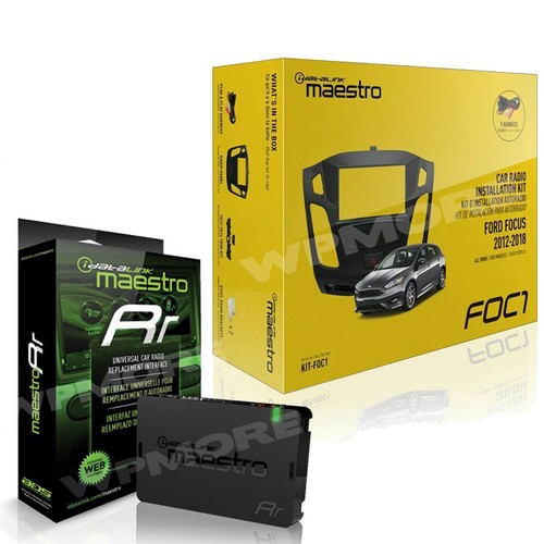 iDatalink Maestro Dash KIT KIT-FOC1 for Ford Focus 2012 to 2018 + ADS ...