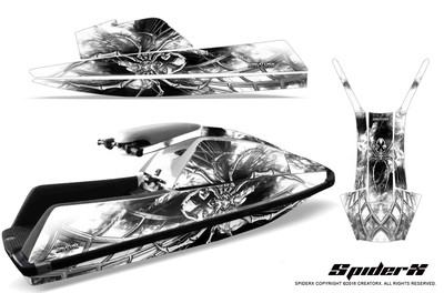 YAMAHA SUPERJET JET SKI SQUARE NOSE CREATORX GRAPHICS KIT JETSKI DECALS ...