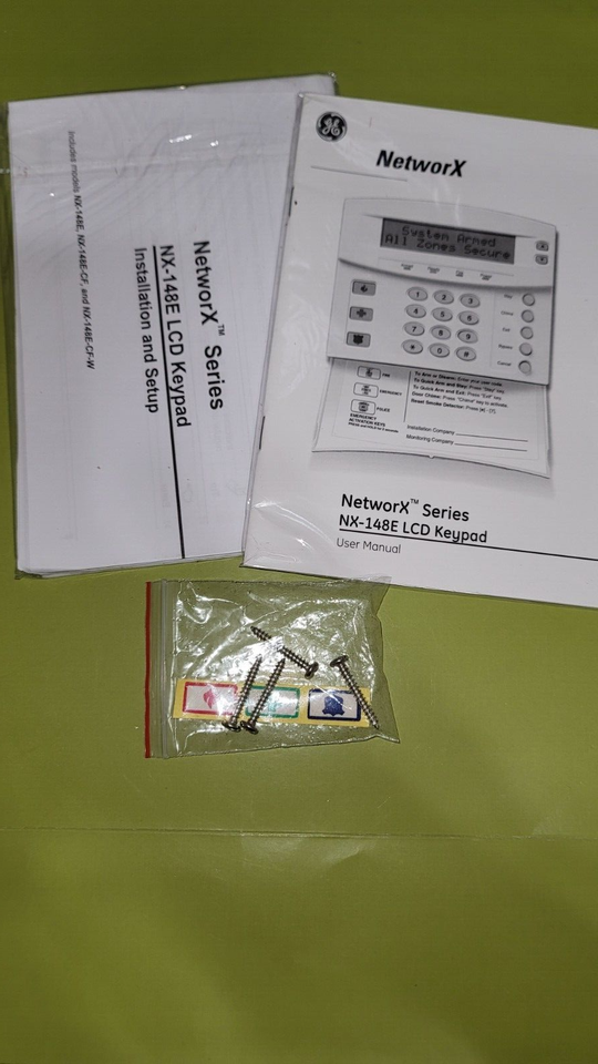 Interlogix GE Security Caddx NetworX NX-148E LCD Keypad with GE Logo ...