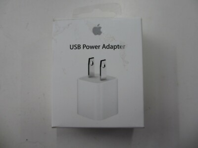 Apple USB Power Adapter - White 885909627301| eBay