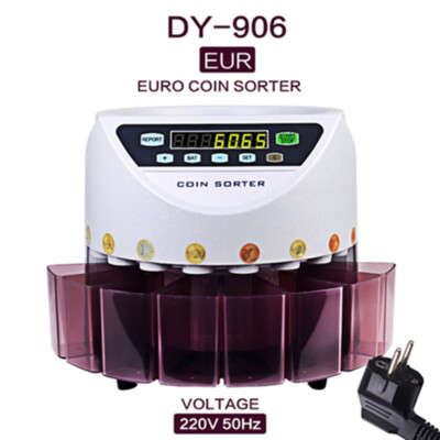 Coin Sorter Machine Counter Digital Automatic Electronic Counting ...