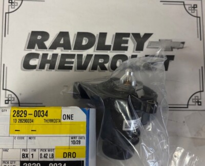 NEW GM OEM ENGINE COOLANT THERMOSTAT INLET- GENERAL MOTORS GMC 28290034 ...