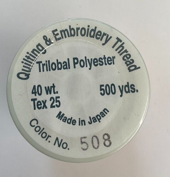 SUPERIOR THREADS LIVING COLORS-QUILTING & EMBROIDERY 40W- 500 YDS #508 ...