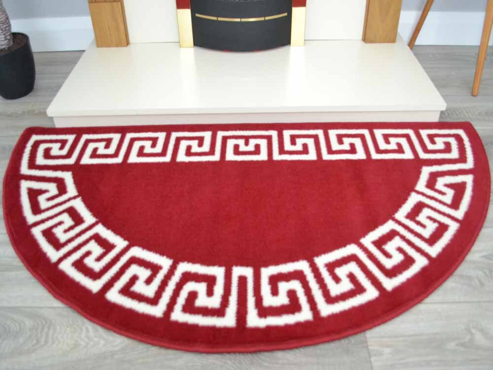 Semi Circle Fireside Rugs Half Circle Round Moon Rug Hearth Pattern ...