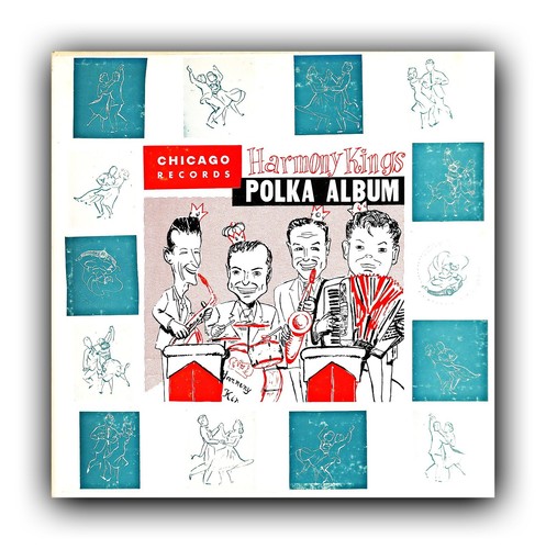 THE HARMONY KINGS BAND POLISH POLKA RECORD LP "POLKA ALBUM" SUPER POLKA ...