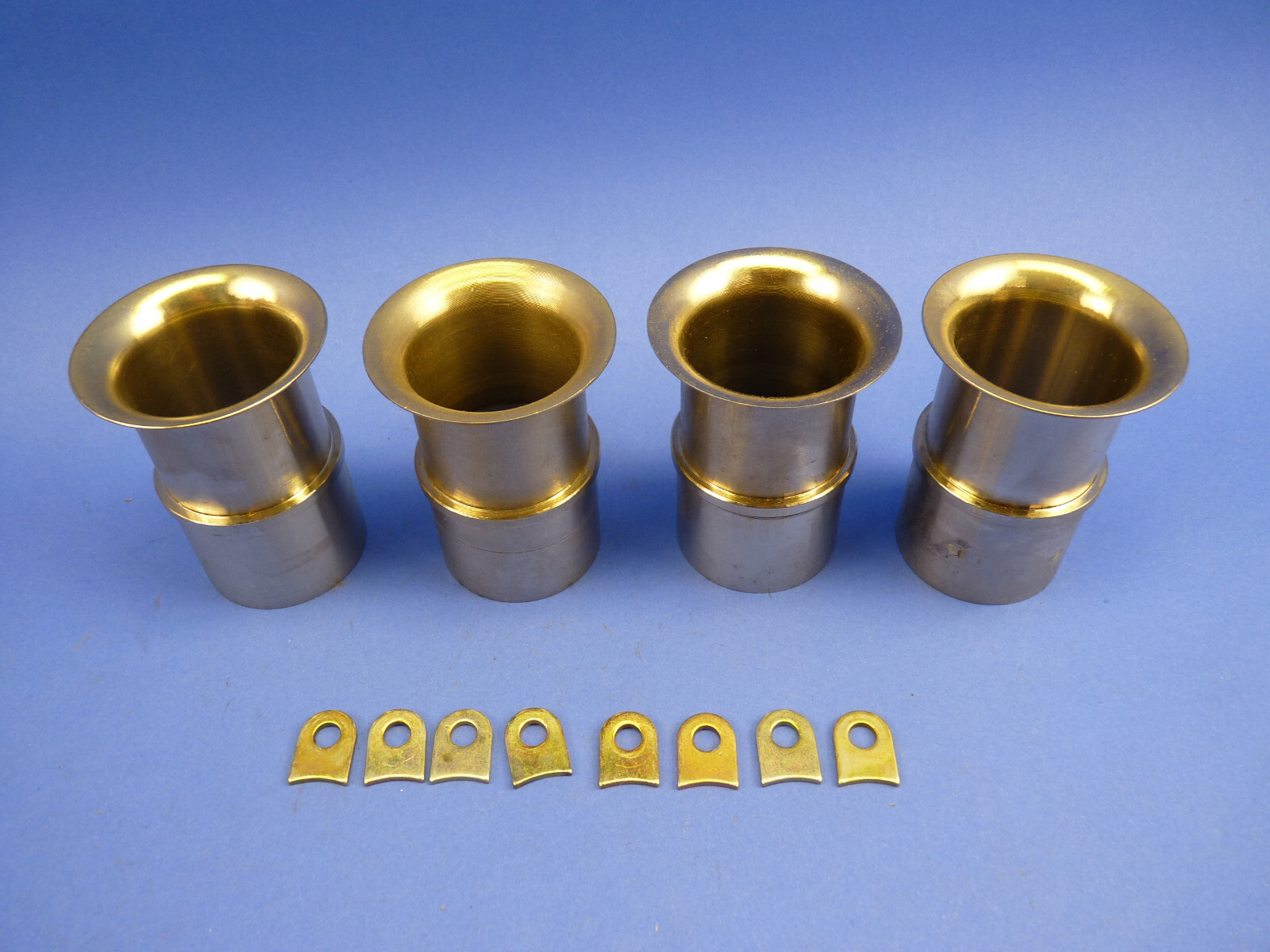 Weber 40 DCOE velocity stacks air horns trumpets set of 4 with 8 ...