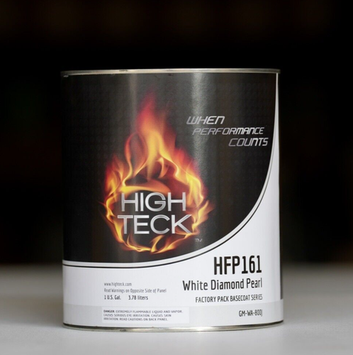 High Teck HFP161 White Diamond Pearl Midcoat GALLON Size! GM 800J Auto ...
