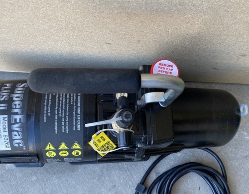 Yellow Jacket 93760 SuperEvac PLUS II 6 CFM Vacuum Pump • 15 Micron ...