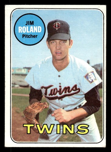 1969 TOPPS JIM ROLAND 336 VG BASEBALL MINNESOTA TWINS | eBay