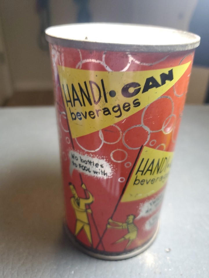 HANDI CAN COLA VIntage Flat Top Can | eBay