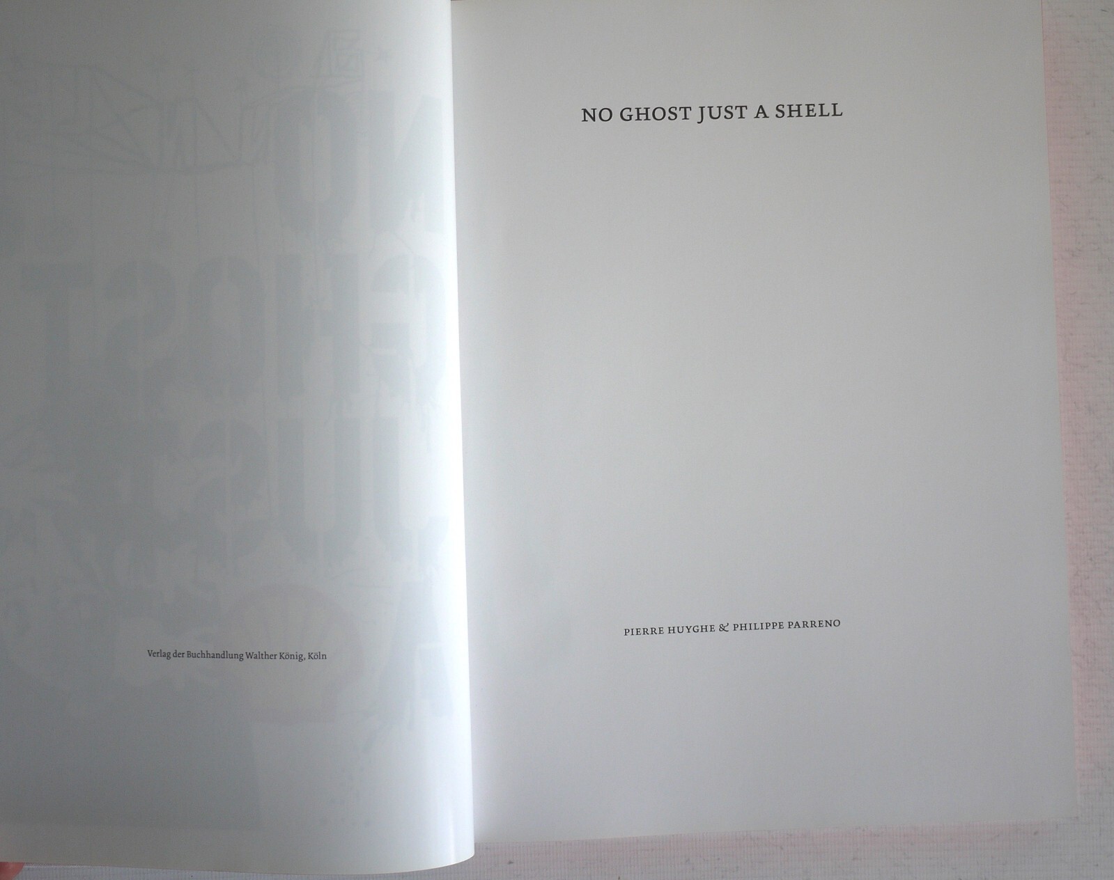 No Ghost Just a Shell by Philippe Parreno (2003, Hardcover) for sale ...