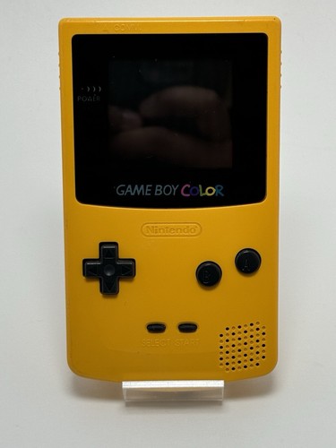Nintendo Game Boy Color Dandelion Yellow GOOD CONDITION Tested Workin ...