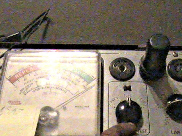 6SA7 Raytheon Pre-war WWII amplifier Valves Photos of testing good NOS ...