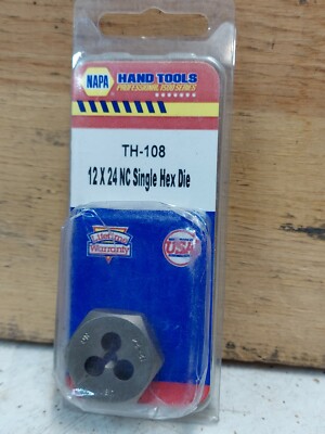 NAPA Threading DIE Thread Repair Cutting 12 x 24 | eBay