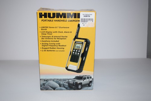 Hummer Portable Handheld Emergency Radio #RD25 NIB | eBay