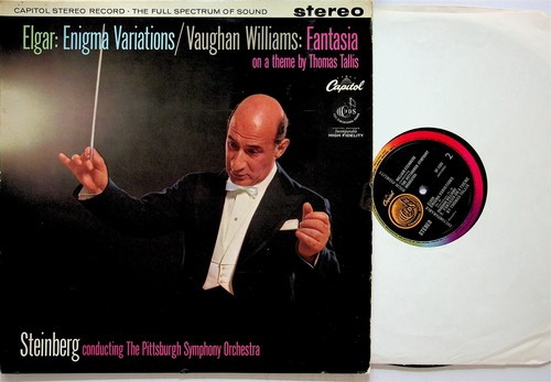 SP 8383 UK Stereo- Elgar Enigma Variations/Vaughan Williams- Steinberg ...