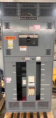 SQUARE D I-LINE 1200A MB SWITCHBOARD 480/277v 120/208v 240v PANEL 1000A ...