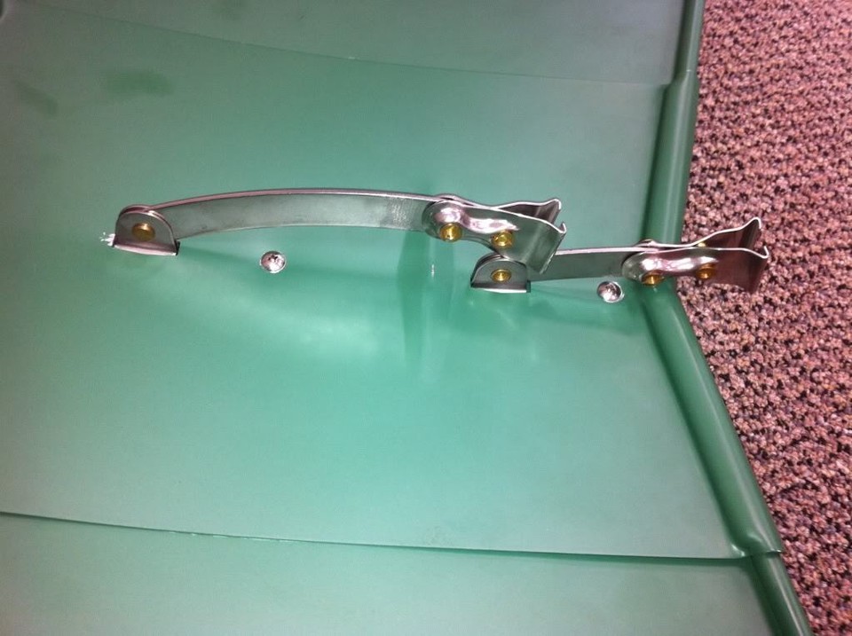 Fulton Style Sun Visor Ford Chevy Dodge Plymouth Steel Two Piece ...