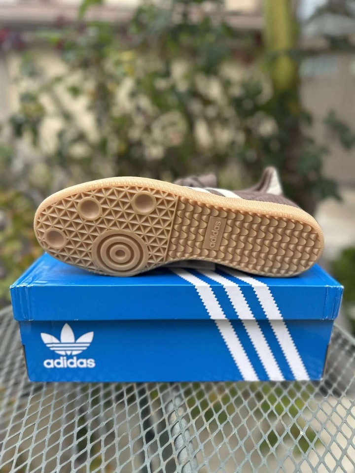 Adidas Samba OG Earth Strata Wonder White JI3184 Mens Sneakers | eBay