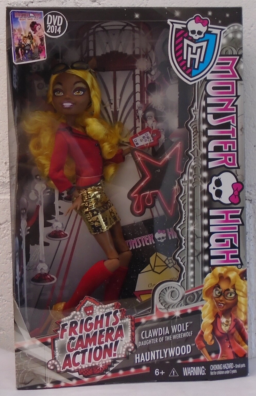 Monster High Frights Camera Action Clawdia Wolf