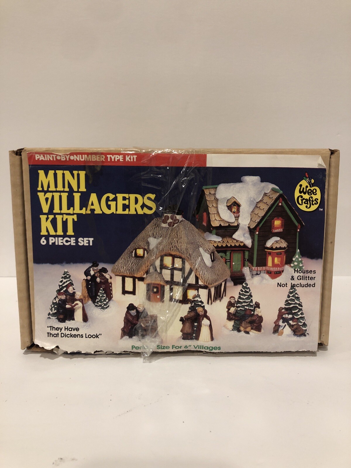 WEE CRAFTS MINI VILLAGERS KIT New English Country Village #21516 | eBay