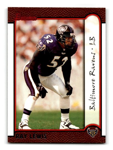 1999-Bowman-#27-Ray Lewis-Baltimore Ravens | eBay